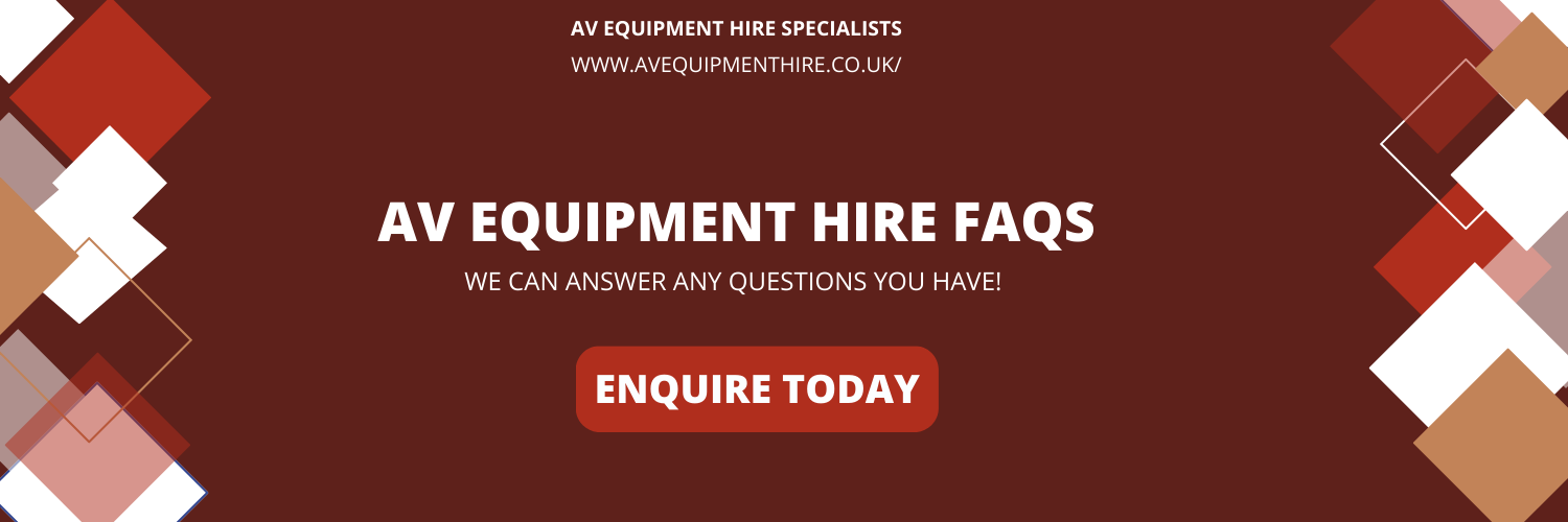 AV Equipment Hire | Audio Visual Hire - AV Equipment Hire